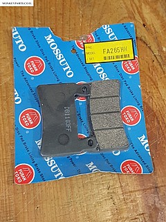 רפידות ברקס של חברת MOSSUTO - מספר FA265HH | מבצעים