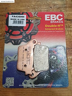רפידות ברקס של חברת EBC BRAKES - מספר FA436HH | מבצעים