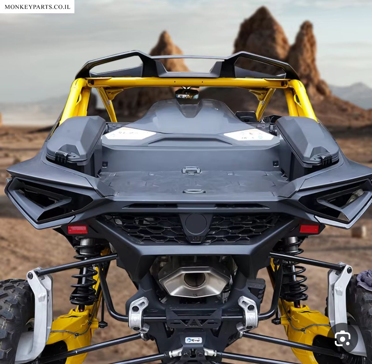 זוג ארגזים ל----for Can-Am Maverick R 2024 | SBS RZR ורכבי פנאי ...